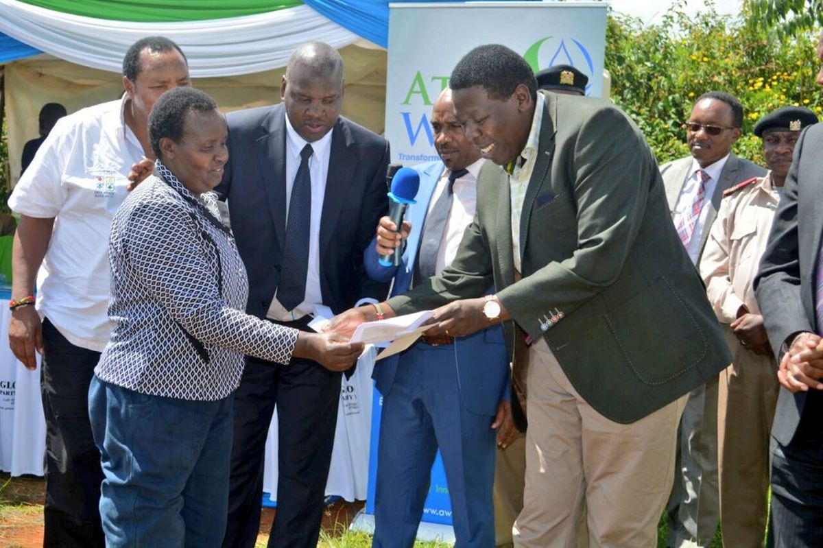 Farmers affected by Karimenu dam compensated